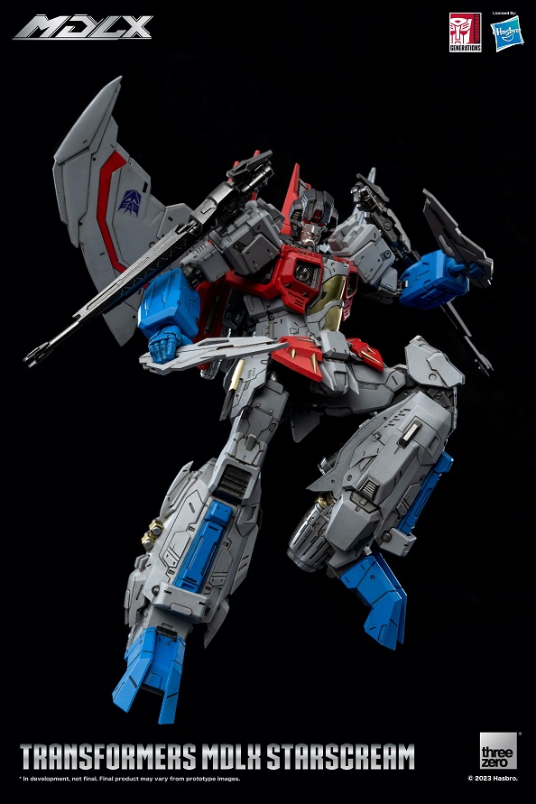 Starscream MDLX Scale Collectible Figure | Transformers | Threezero