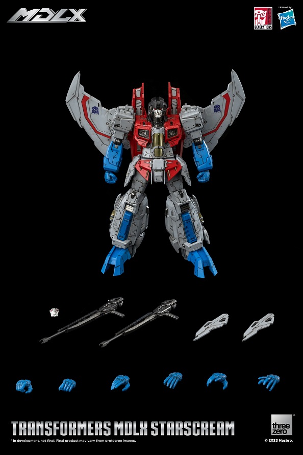Starscream MDLX Scale Collectible Figure | Transformers | Threezero
