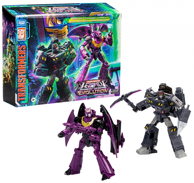 Miner Megatron and Senator Ratbat | Transformers Legacy Figure by ...