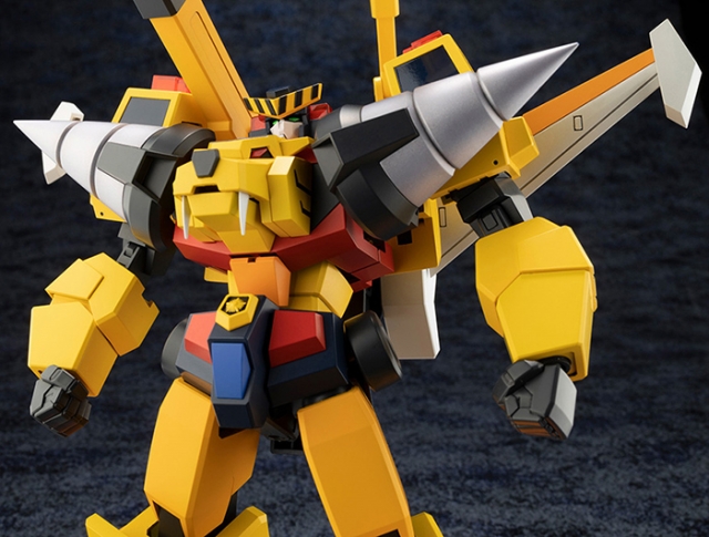 Super Build Tiger Model Kit | Brave Police J-Decker | Kotobukiya