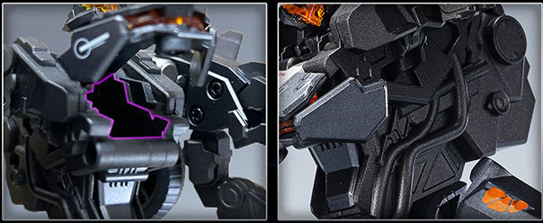 V-02 Golden Crow Foureyes | Big Firebird x Bird Binary