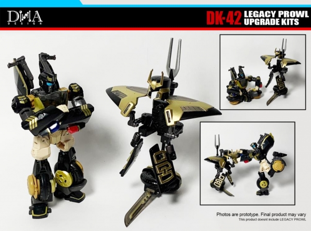 DK-42 Upgrade Kit for Transformers: Legacy Evolution Deluxe Prowl | DNA ...