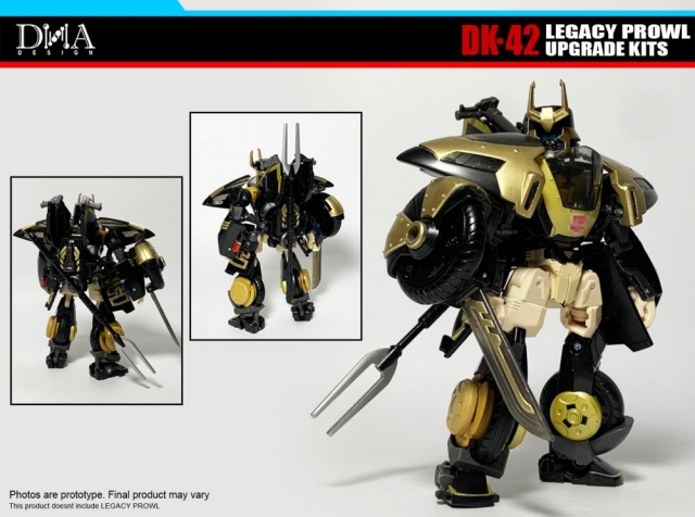 DK-42 Upgrade Kit for Transformers: Legacy Evolution Deluxe Prowl | DNA Design