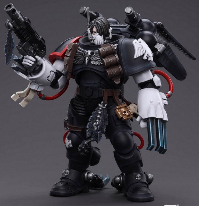 Raven Guard Chapter Master Kayvaan Shrike | JoyToy Warhammer 40K Figure ...