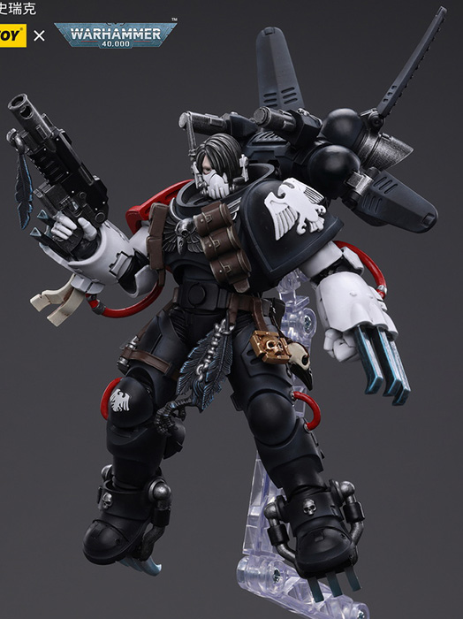 Raven Guard Chapter Master Kayvaan Shrike | JoyToy Warhammer 40K Figure ...