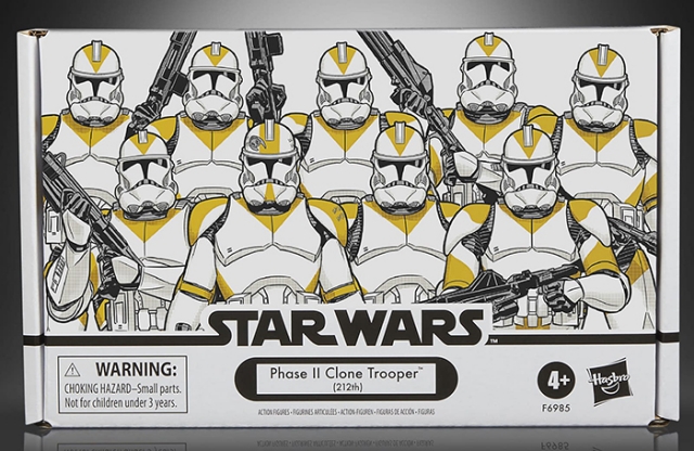 Phase II Clone Trooper 212th 4 Pack | Star Wars: The Clone Wars | Star ...