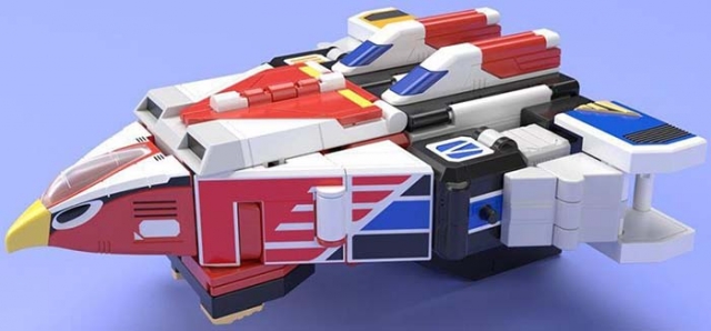 Jet Icarus Super Mini-Pla Model Kit | Birdman Squadron Jetman | Bandai ...