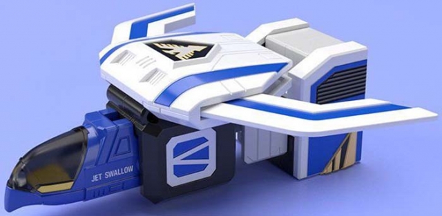 Jet Icarus Super Mini-Pla Model Kit | Birdman Squadron Jetman | Bandai ...