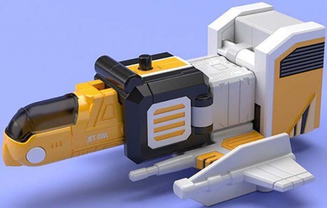 Jet Icarus Super Mini-Pla Model Kit | Birdman Squadron Jetman | Bandai ...