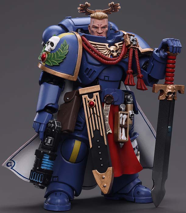 Ultramarines Primaris Captain with Power Sword and Plasma Pistol 1/18 ...