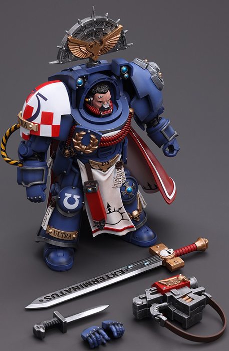 Ultramarines Terminator Captain 1/18 Scale | Warhammer 40K | Joy Toy
