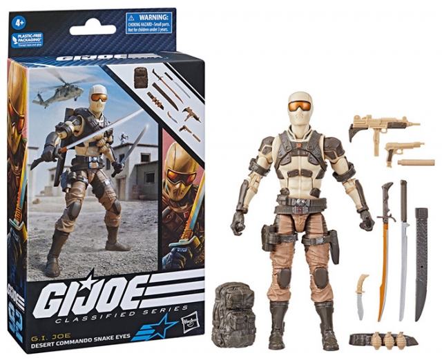 Desert Commando Snake Eyes 6-Inch Scale | G.I. Joe Classified Series