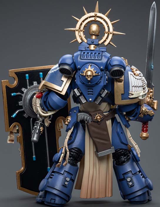 Ultramarines Primaris Captain with Relic Shield and Power Sword 1/18 ...