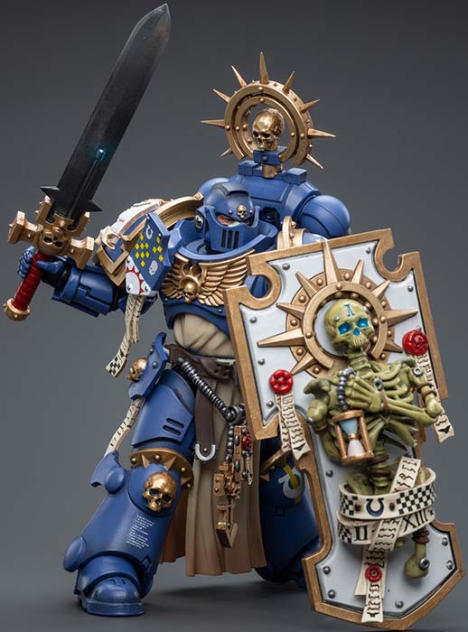 Ultramarines Primaris Captain with Relic Shield and Power Sword 1/18 ...