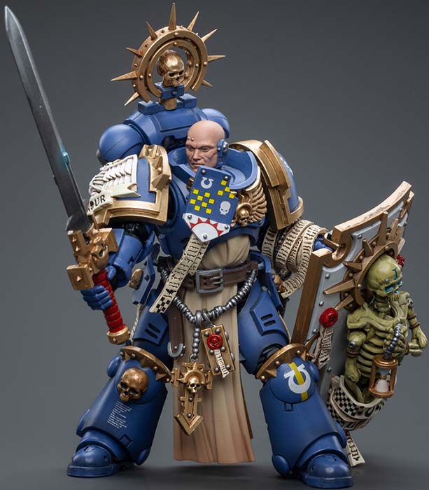 Ultramarines Primaris Captain with Relic Shield and Power Sword 1/18 ...