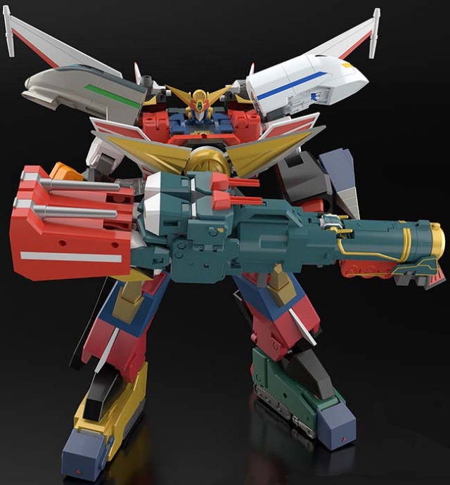 Might Gunner Model Kit | The Brave Express Might Gaine | Bandai Spirits SMP