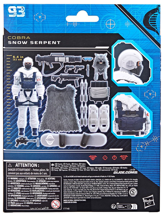 Snow Serpent 6-Inch Scale | G.I. Joe Classified Series