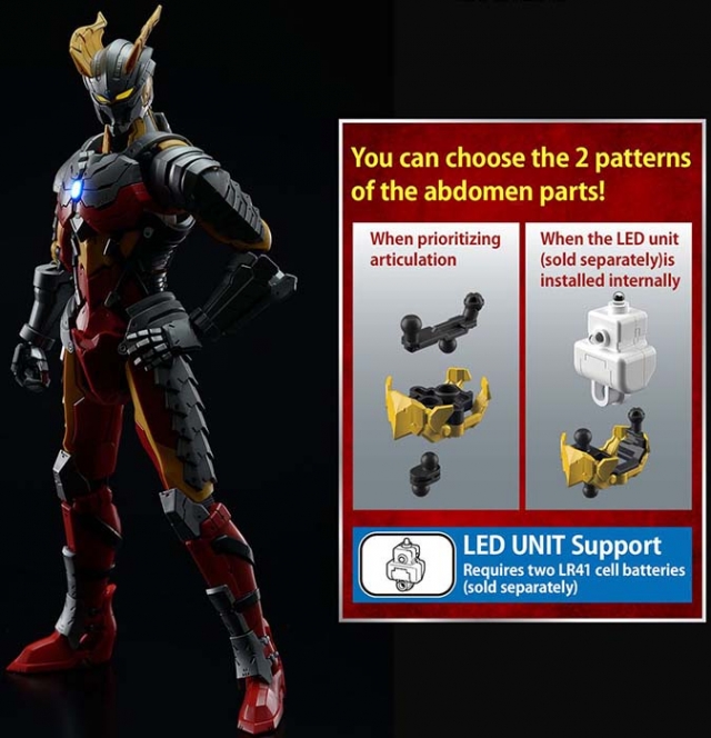 Ultraman Suit Zero SC Specification Action Version Model Kit Figure ...