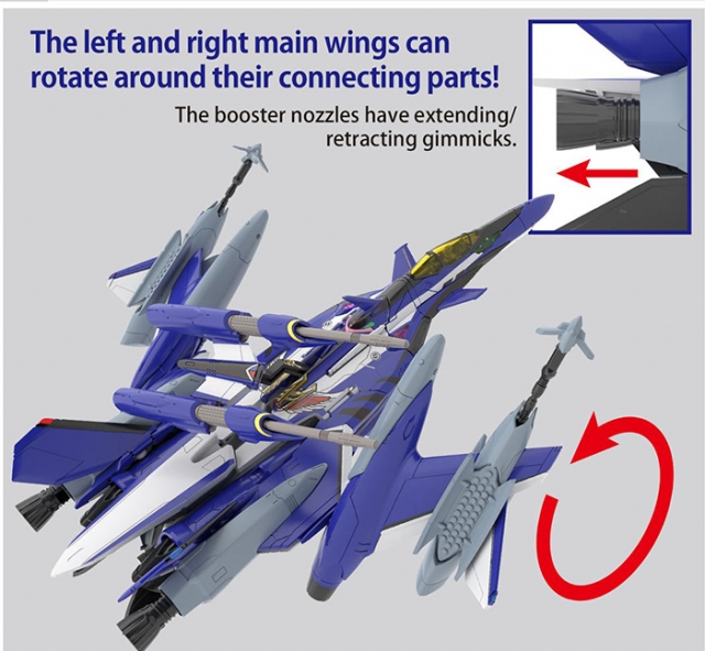 YF-29 Durandal Valkyrie Maximilian Jenius Machine Full Set 1/100 Scale High Grade Model Kit ...