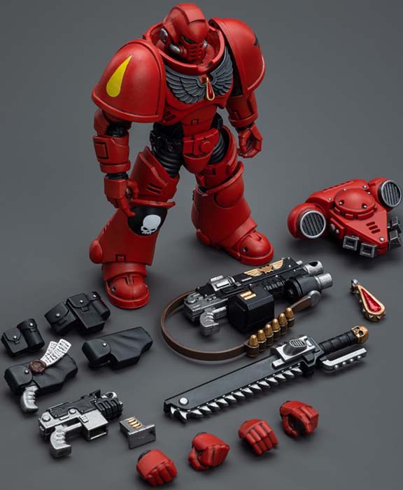 Blood Angels Intercessors Version 2 1/18 Scale | Warhammer 40K | Joy Toy