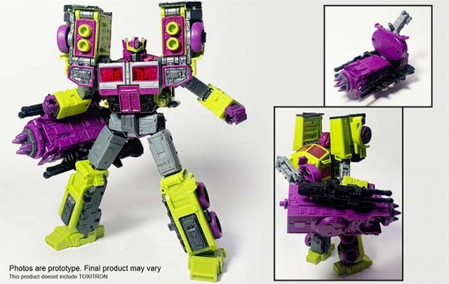 DK-37T Upgrade Kit for Transformers Legacy G2 Universe Toxitron Voyager ...