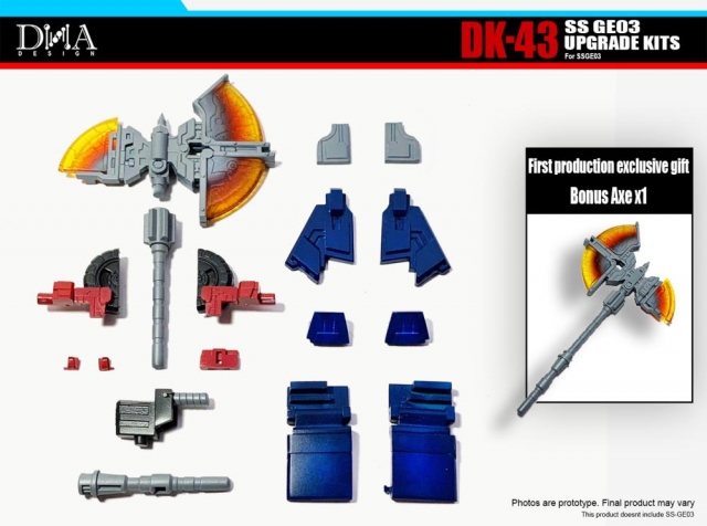 DK-43 Upgrade Kit for Transformers Studio Series 03 Optimus Prime Gamer ...