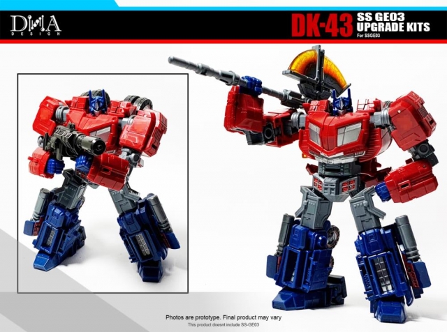 DK-43 Upgrade Kit for Transformers Studio Series 03 Optimus Prime Gamer ...