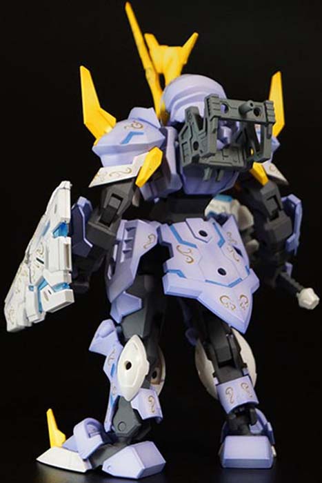 Pla-Act 13 Arthur Armor Decoration Version Model Kit | Pla-Act | PLUM