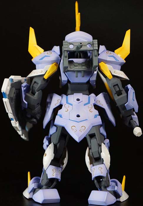 Pla-Act 13 Arthur Armor Decoration Version Model Kit | Pla-Act | PLUM