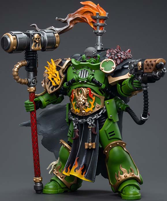 Salamanders Captain Adrax Agatone 1/18 Scale | Warhammer 40K | Joy Toy