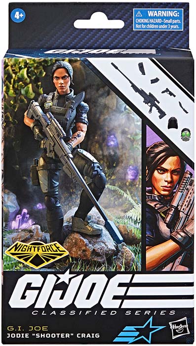 Nightforce Jodie 'Shooter' Craig 6-Inch Scale | G.I. Joe Classified Series