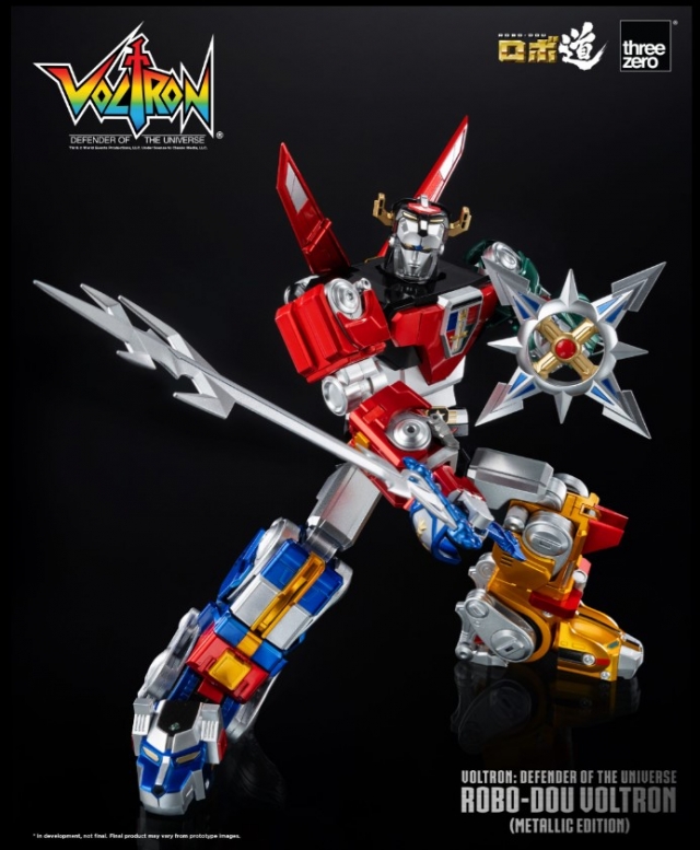 Voltron ROBO-DOU Metallic Edition | Voltron: Defender of the Universe ...