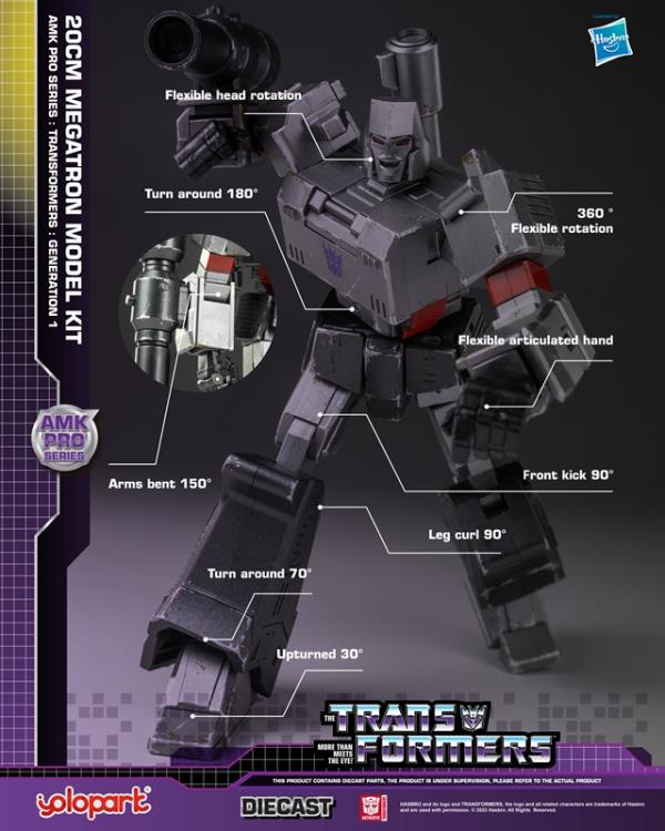 G1 Megatron AMK Pro Series Model Kit | Yolopark