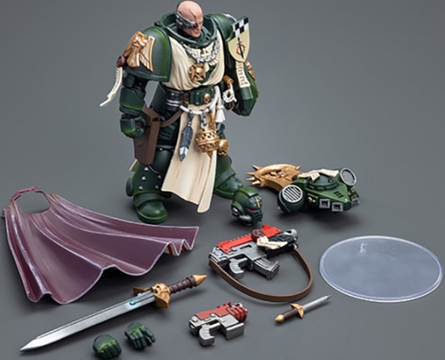 Dark Angels Master with Power Fist 1/18 Scale | Warhammer 40K | Joy Toy