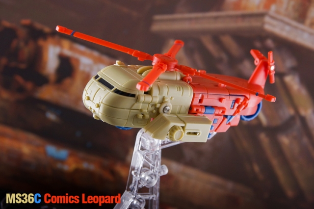MS-36C Comics Leopard | Dr Wu 3rd Party Transformers Figure | Toygeek