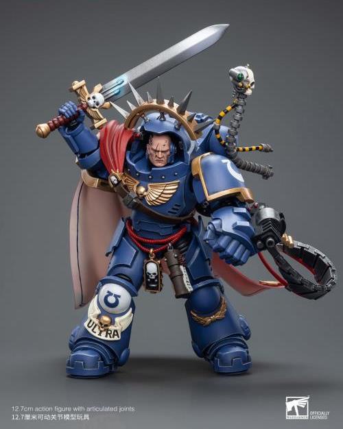 Ultramarines Captain in Gravis Armour 1/18 Scale | Warhammer 40K | Joy Toy