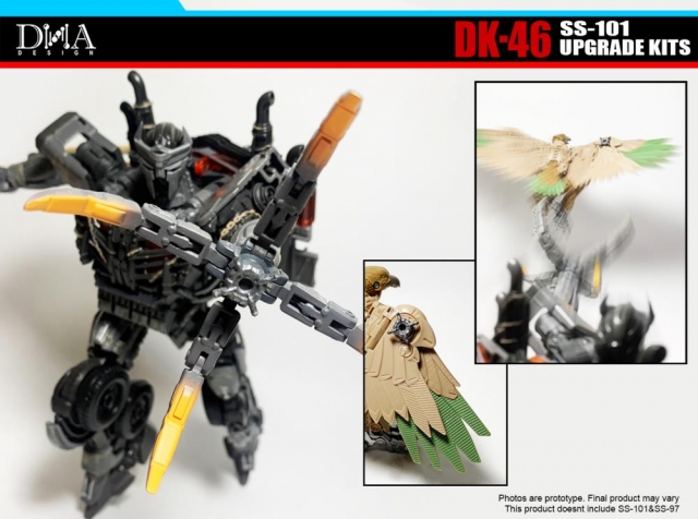 DK-46 Upgrade Kit for Transformers Studio Series SS-101 Scourge | DNA ...
