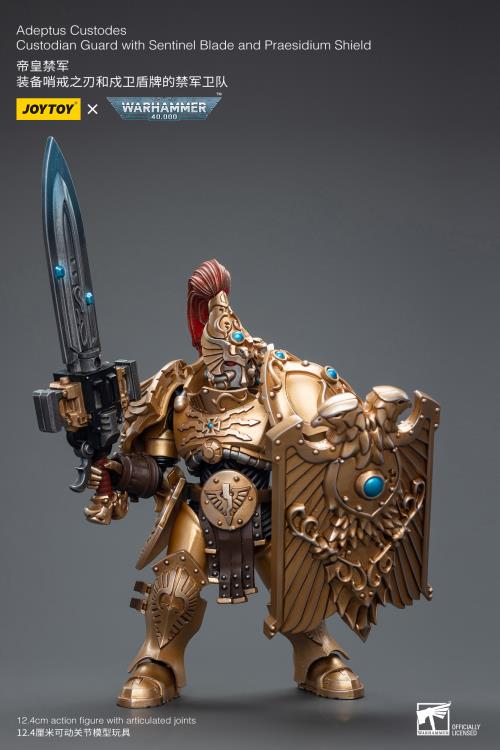 Adeptus Custodes Custodian Guard with Sentinel Blade and Praesidium ...