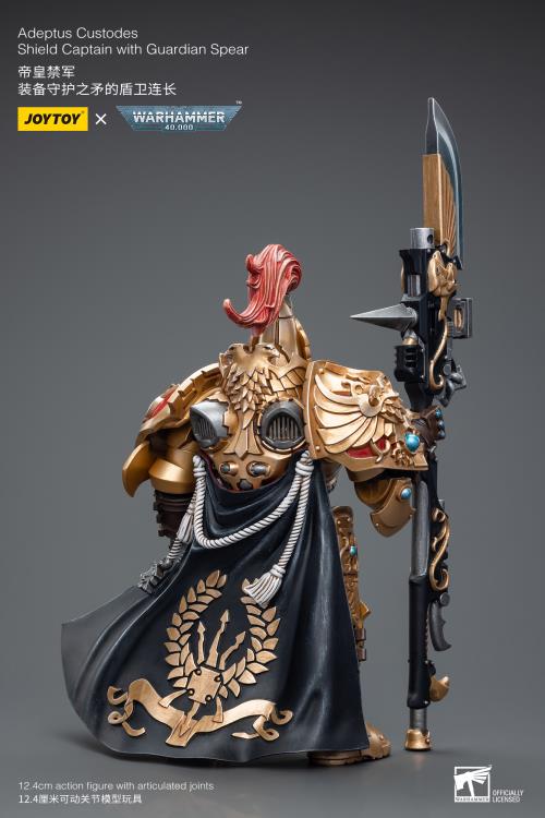 Adeptus Custodes Shield Captain with Guardian Spear 1/18 Scale ...