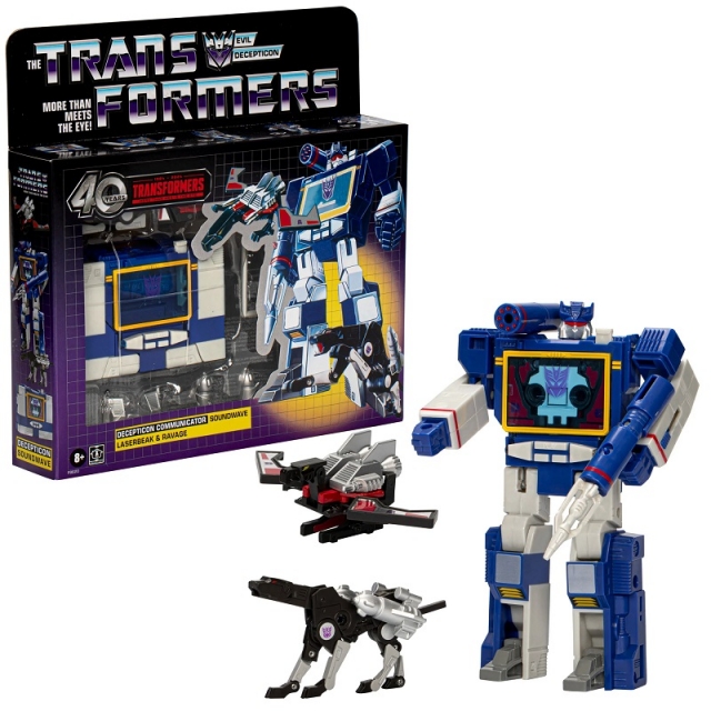 Transformers G1 Soundwave, Laserbeak, and Ravage | Transformers Vintage ...