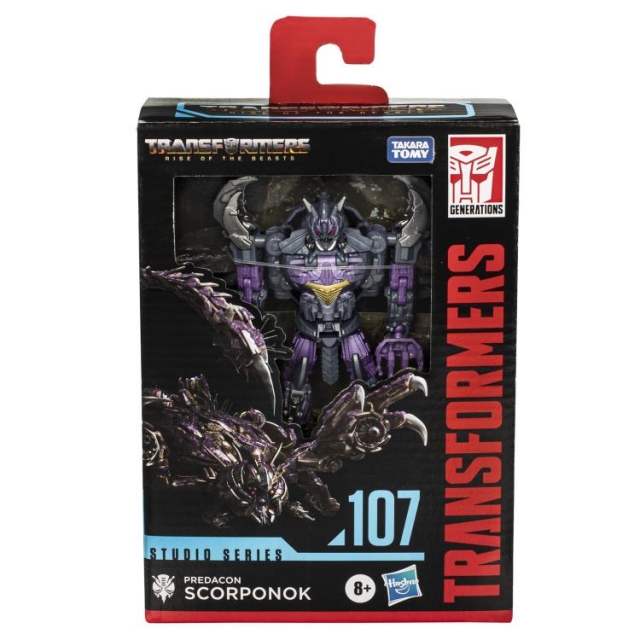 107 Predacon Scorponok Deluxe Class | Transformers Studio Series ...