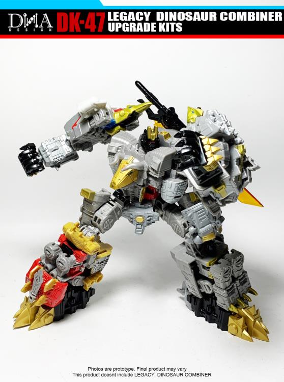 DK-47 Upgrade Kit for Transformers Legacy Dinosaur Combiner Figures ...
