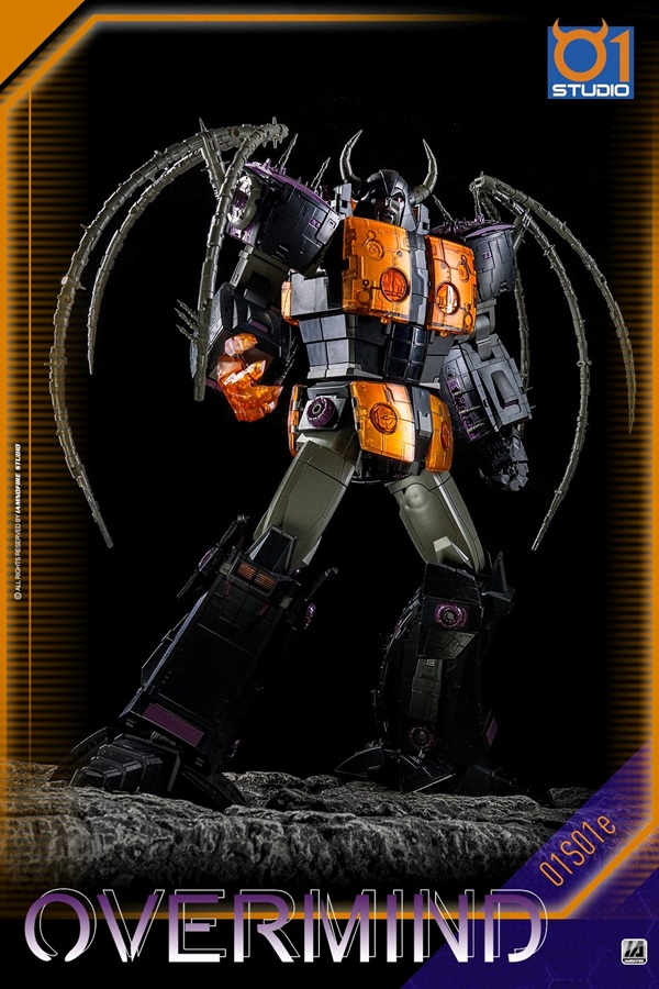 01S01E Overmind | 01 Studio 3rd Party Large-Scale Figure | Toygeek