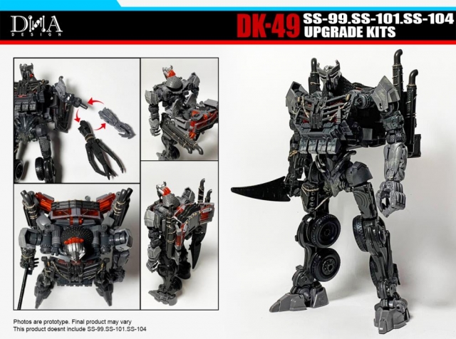 DK-49 Upgrade Kit for Transformers Studio Series 99, SS-101, and Studio ...