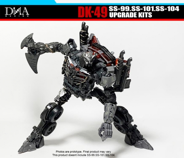 DK-49 Upgrade Kit for Transformers Studio Series 99, SS-101, and Studio Series 104 | DNA Design