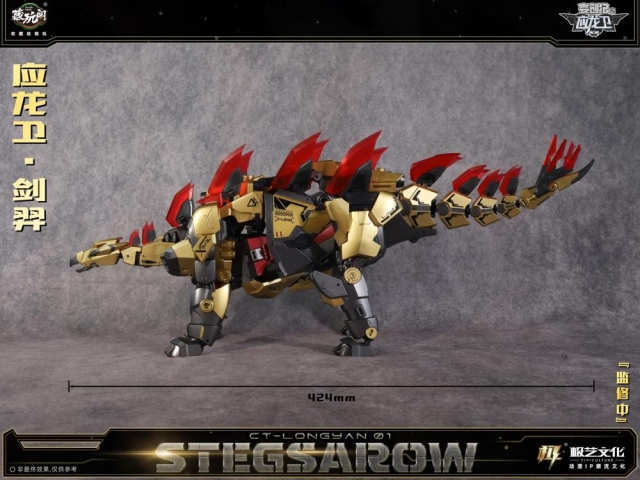 CT-Longyan-01 Stegsarow | Cang Toys 3rd Party Stylized Combiner Figure ...