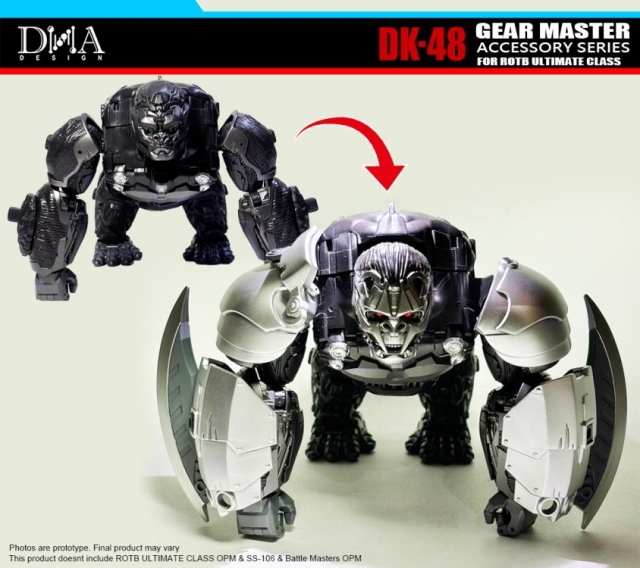 DK-48 Upgrade Kit for Transformers ROTB Ultimate Class Optimus Primal ...