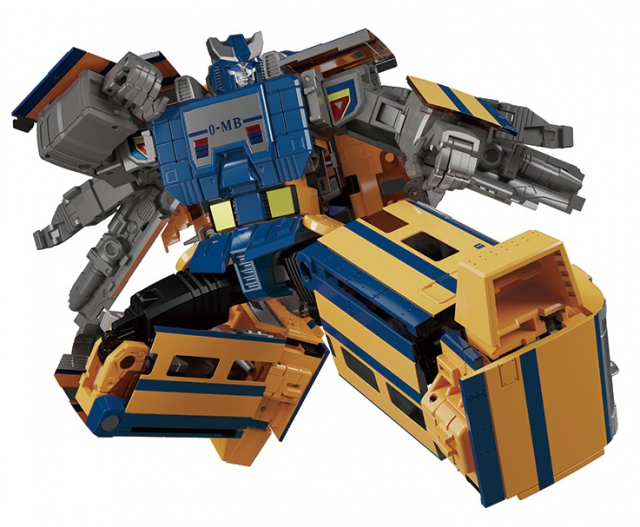 MPG-07 Trainbot Ginoh | Masterpiece G Transformers Figure | Toygeek