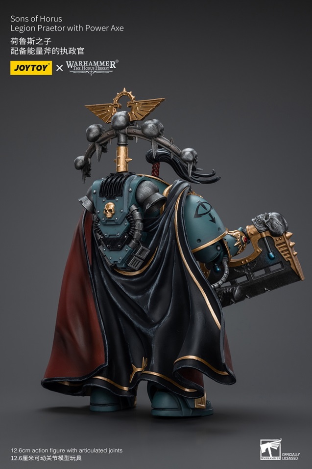 Sons of Horus Legion Praetor with Power Axe 1/18 Scale | Warhammer 40K ...