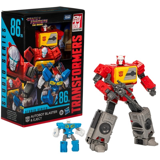 86-25 Autobot Blaster and Eject | Studio Series 86 Transformers Figure ...